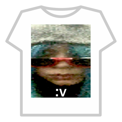 Camisa con cara de Roxi :v - Roblox